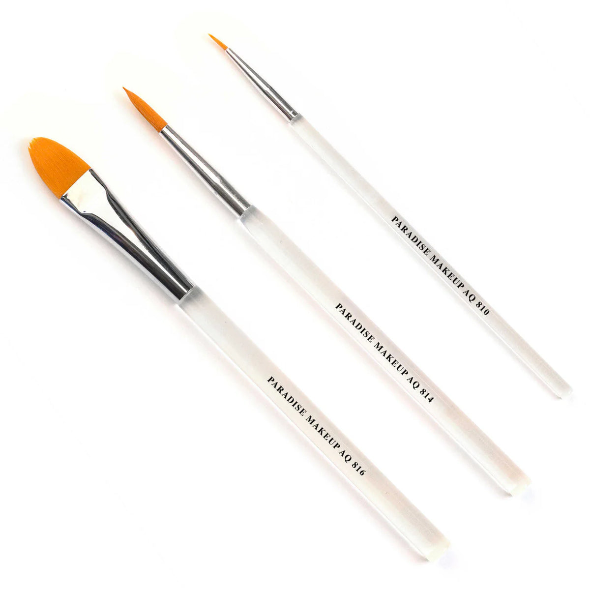 Paradise Makeup AQ 3Pc. Brush Set – Mehron Mexico