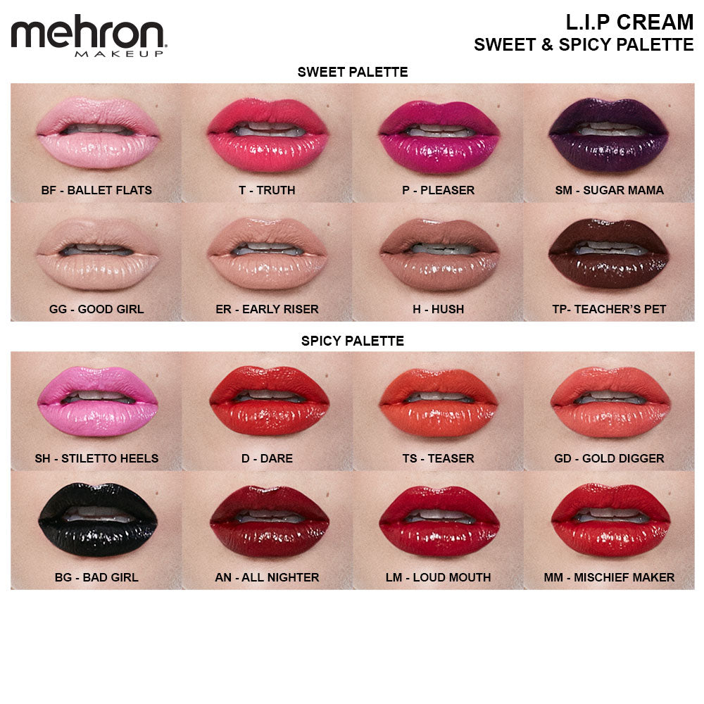 LIP Cream Palette – Mehron Mexico